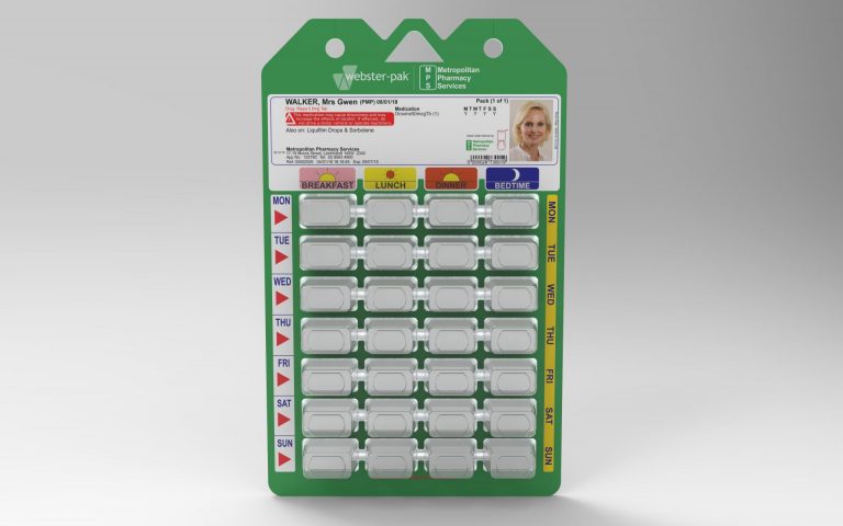 Webster-pak® 28 (DISPOSABLE) | Webstercare Medication Management