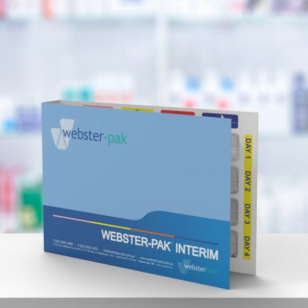 Webster-pak® Interim from Webstercare medication management experts