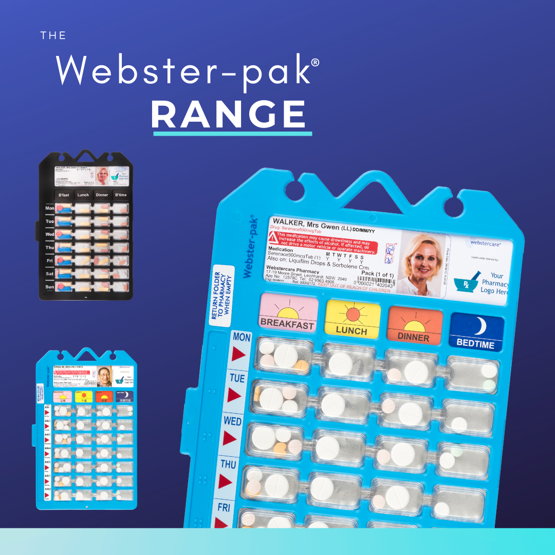 Webster-pak® Community | Webstercare Medication Management