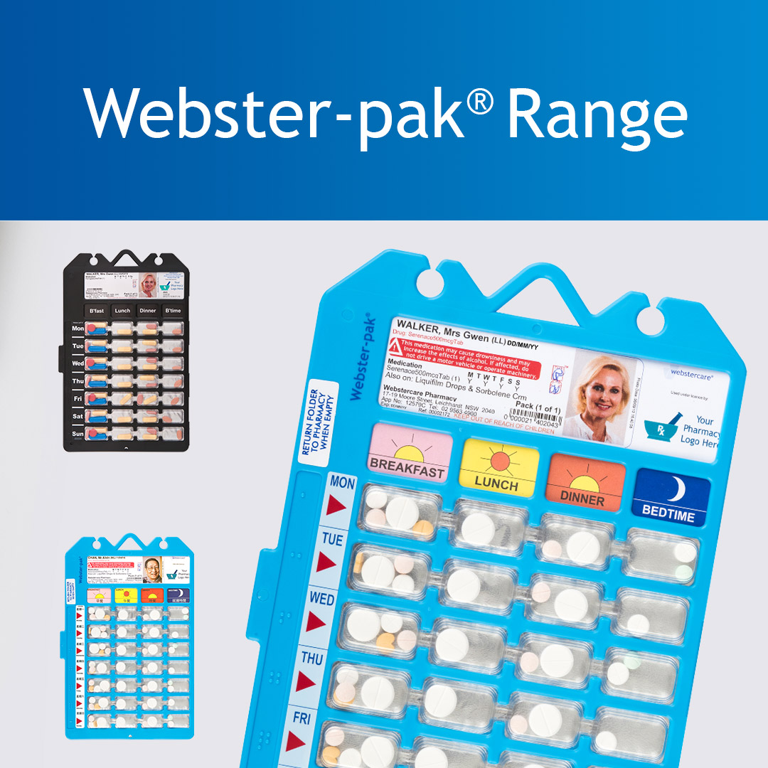 Webster-pak® Community | Webstercare Medication Management