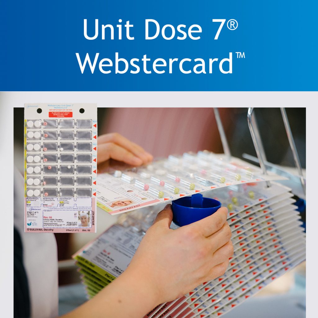 Webster-pak® Low Vision | Webstercare Medication Management