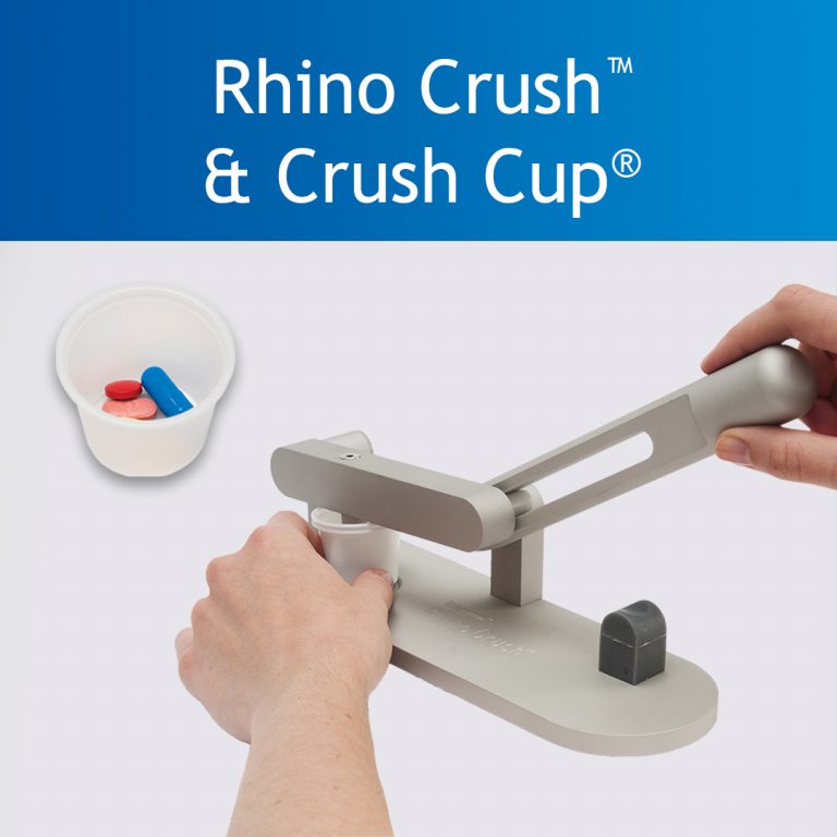 Rhino Crush™ & Crush Cup® Medication Crushing | Webstercare