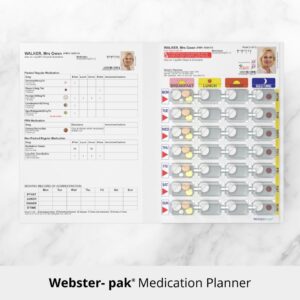 Webster-pak® Medication Planners from Webstercare